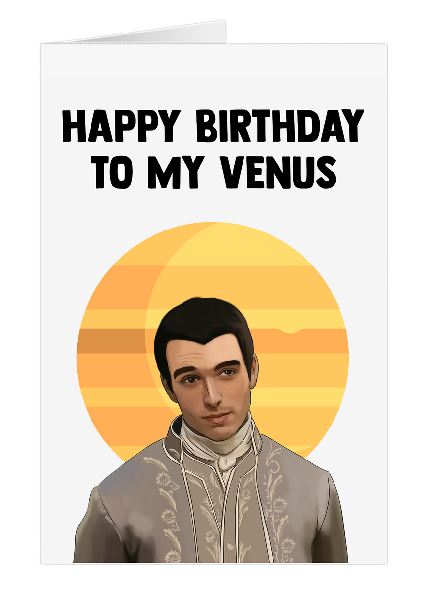 My Venus Birthday Card | Yo Crackers