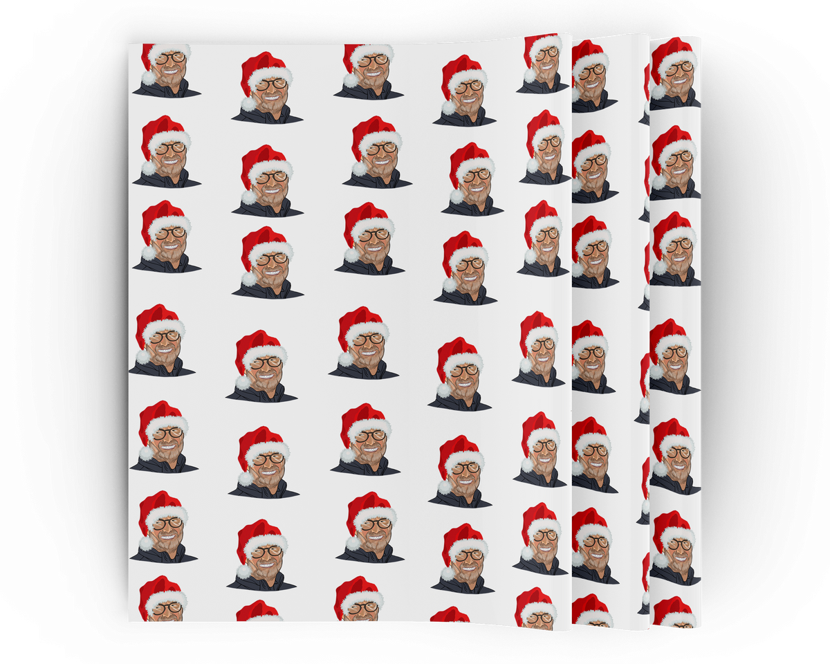 Jurgen Klopp Liverpool Christmas Wrapping Paper | Yo Crackers