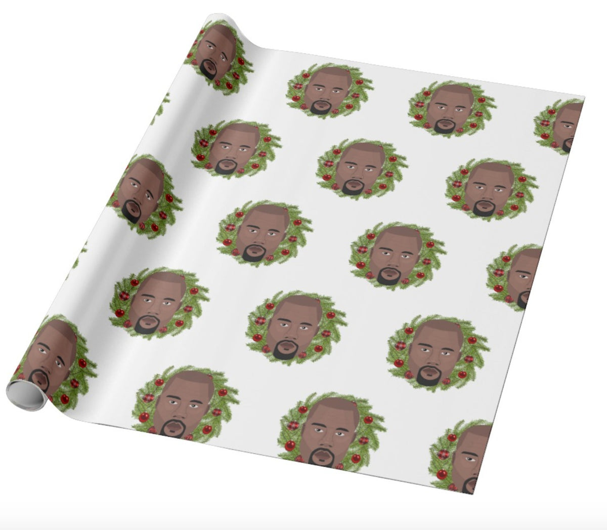 Kanye West Christmas Wrapping Paper | Gift Wrapper | Yo Crackers